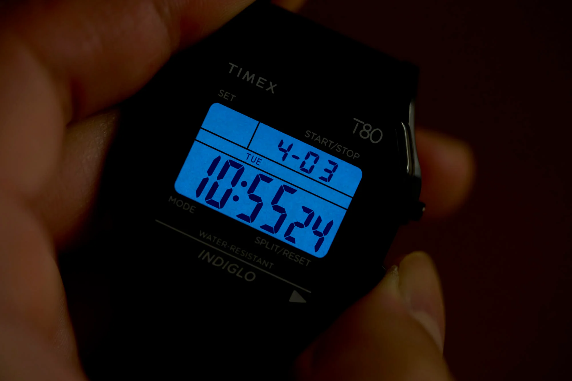 Timex T80 Digital Watch | The Coolector
